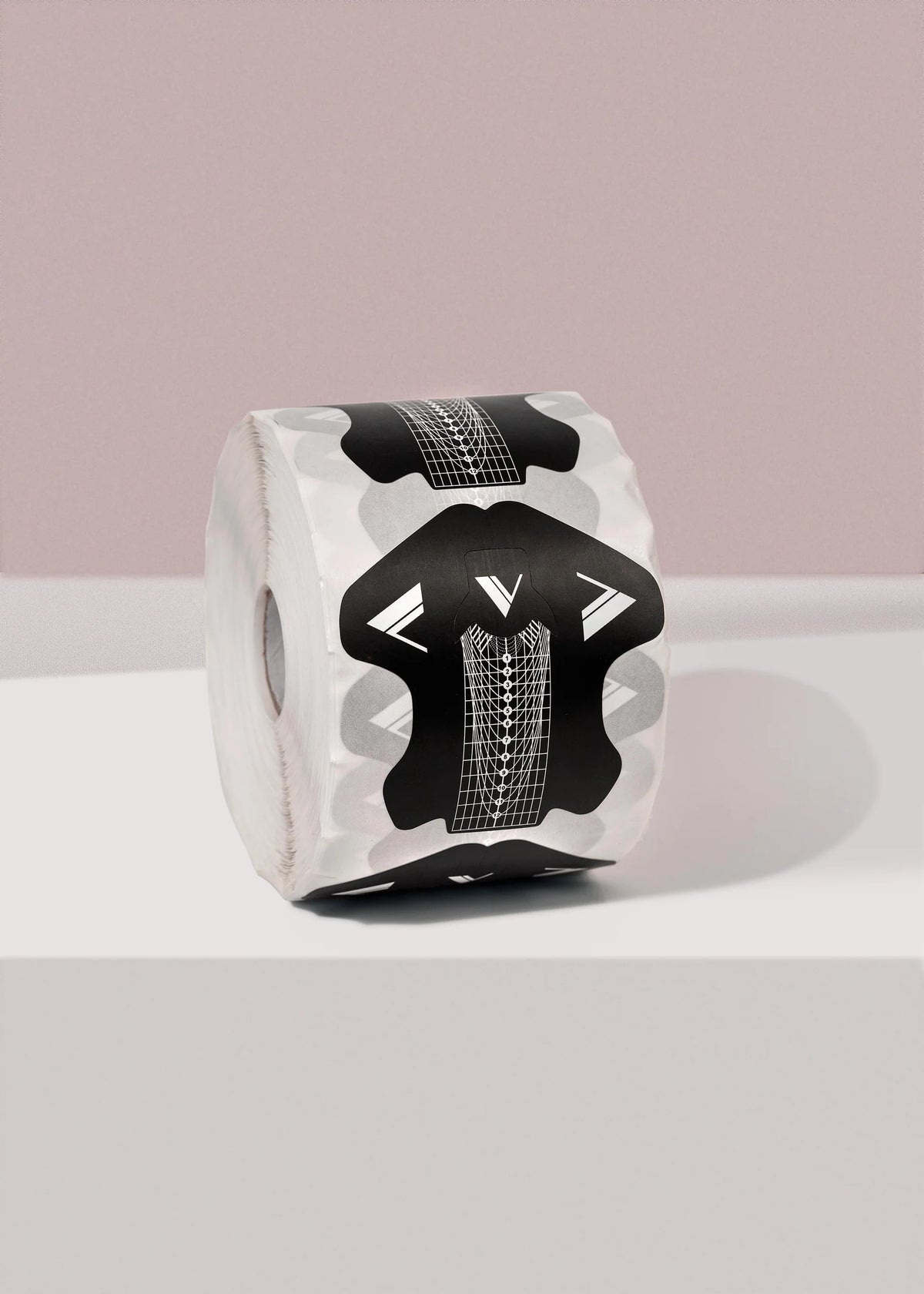 V Beauty Pure Nail Forms Matte Black Long | Siena Nails Australia