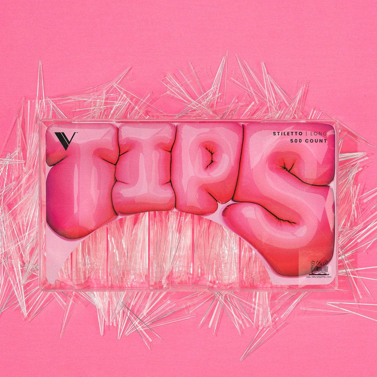 V Beauty Pure V Tips Stiletto Long | Siena Nails